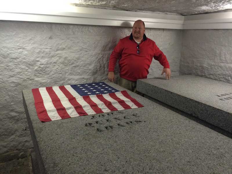 John Adams President Tombstone